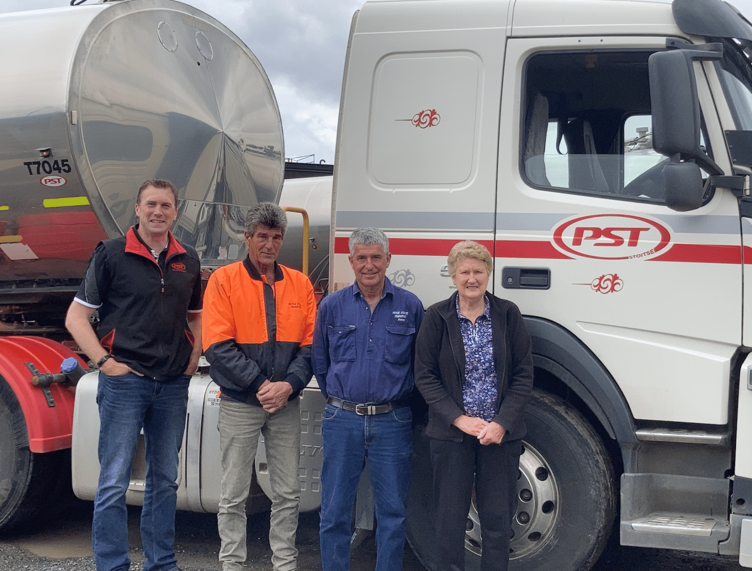 Peter Stoitse Transport's final milk run