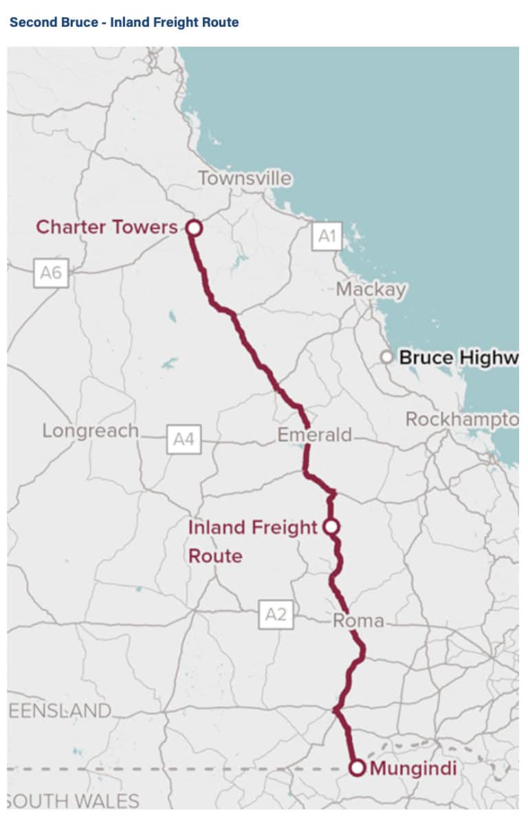 Green light for Inland Freight Route in federal budget
