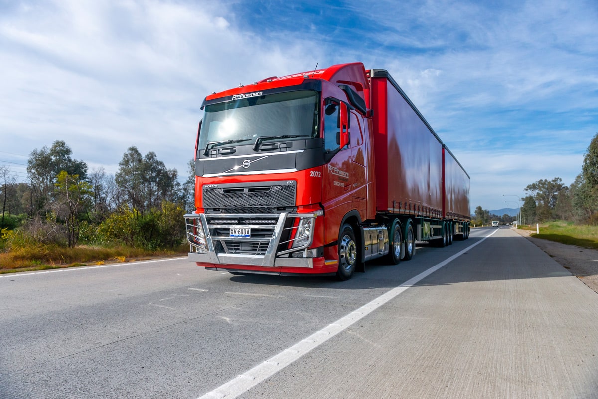 Ron Finemore celebrates special milestone with delivery of latest Volvo