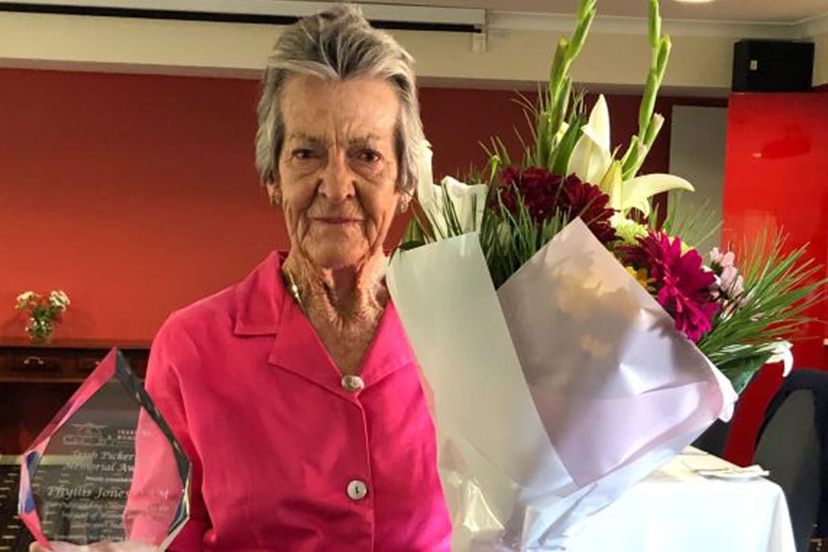 Trucking icon Phyllis Jones honoured with award at surprise event