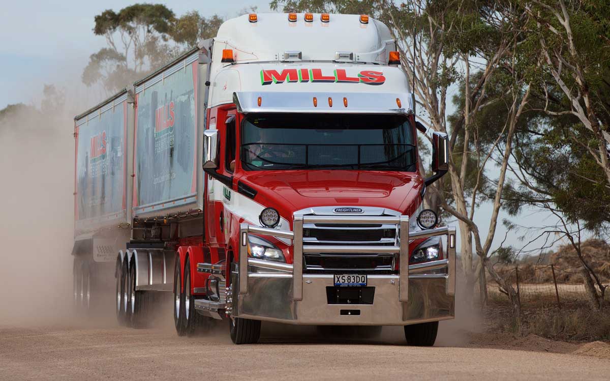 New Cascadia returns 1.62km per litre while running 91 tonnes