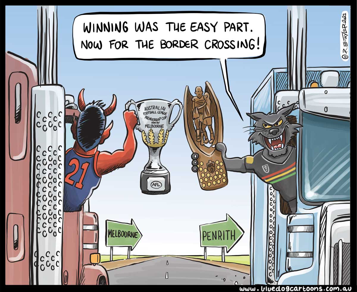 Looking back at 2021 in trucking cartoons