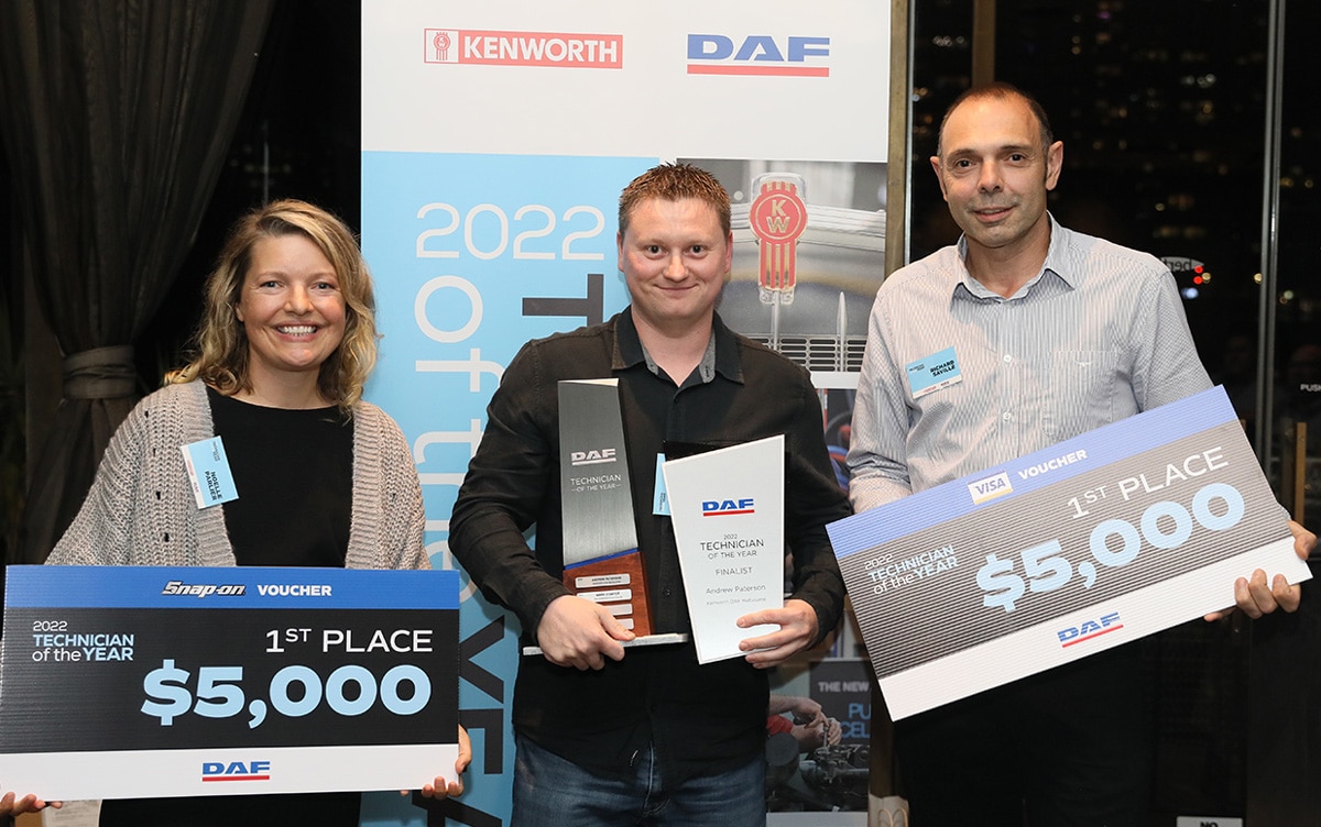 DAF names its 2022 Technician Of The Year