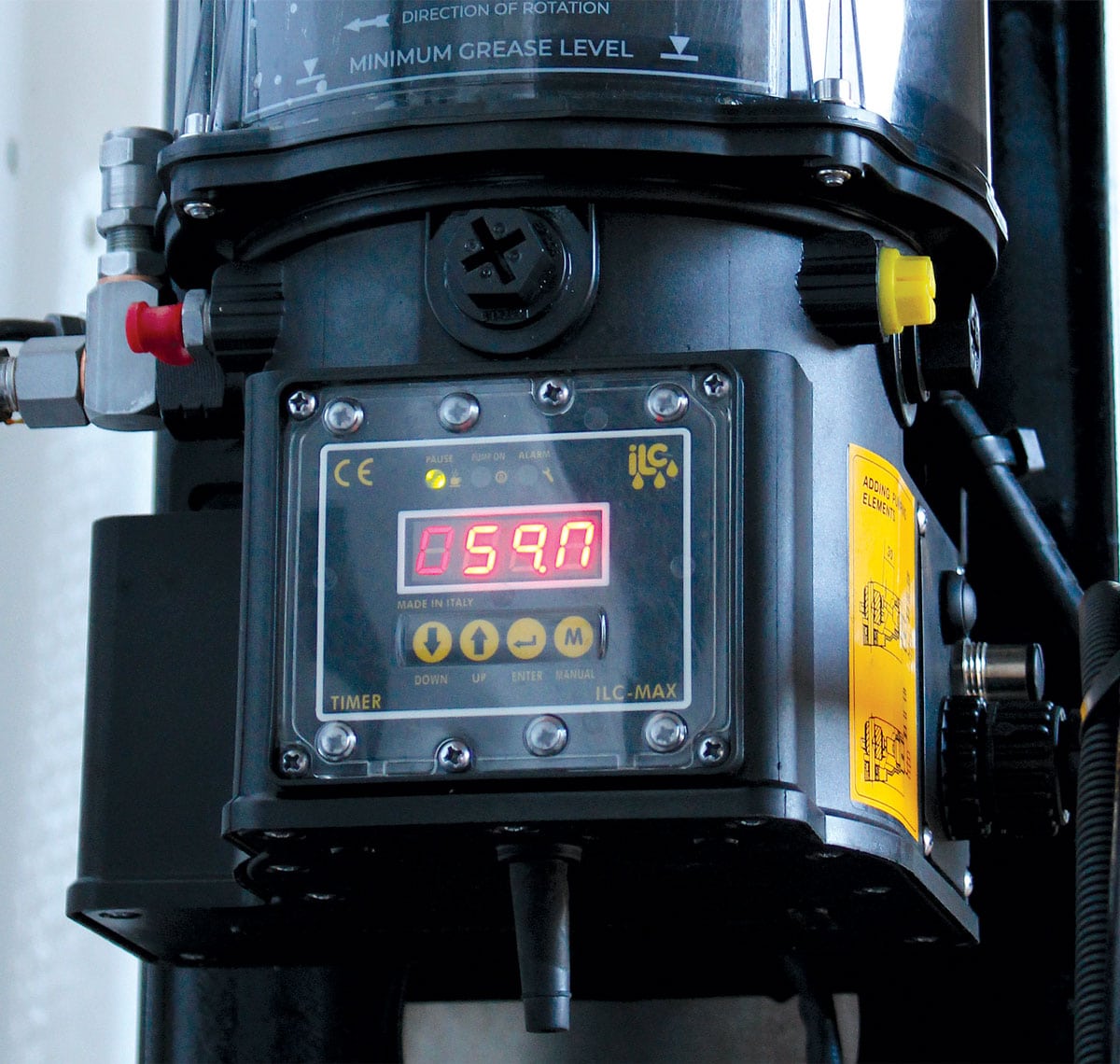 The Alemlube automatic lubrication system