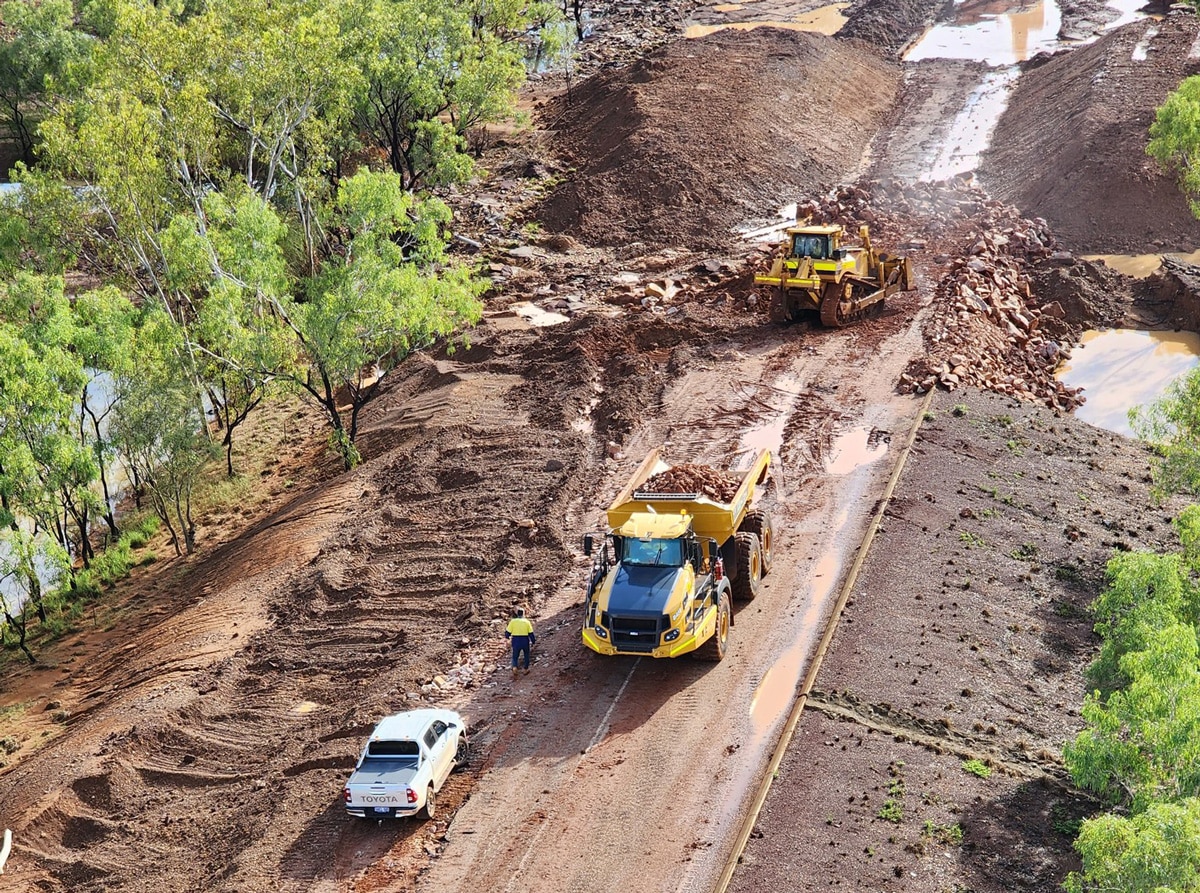 Staged re-opening for flood damaged section of Great Northern Highway