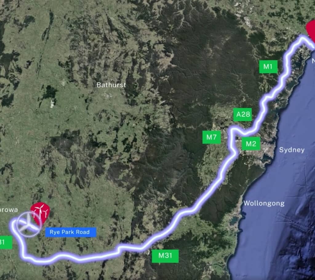 Mighty big loads on NSW roads