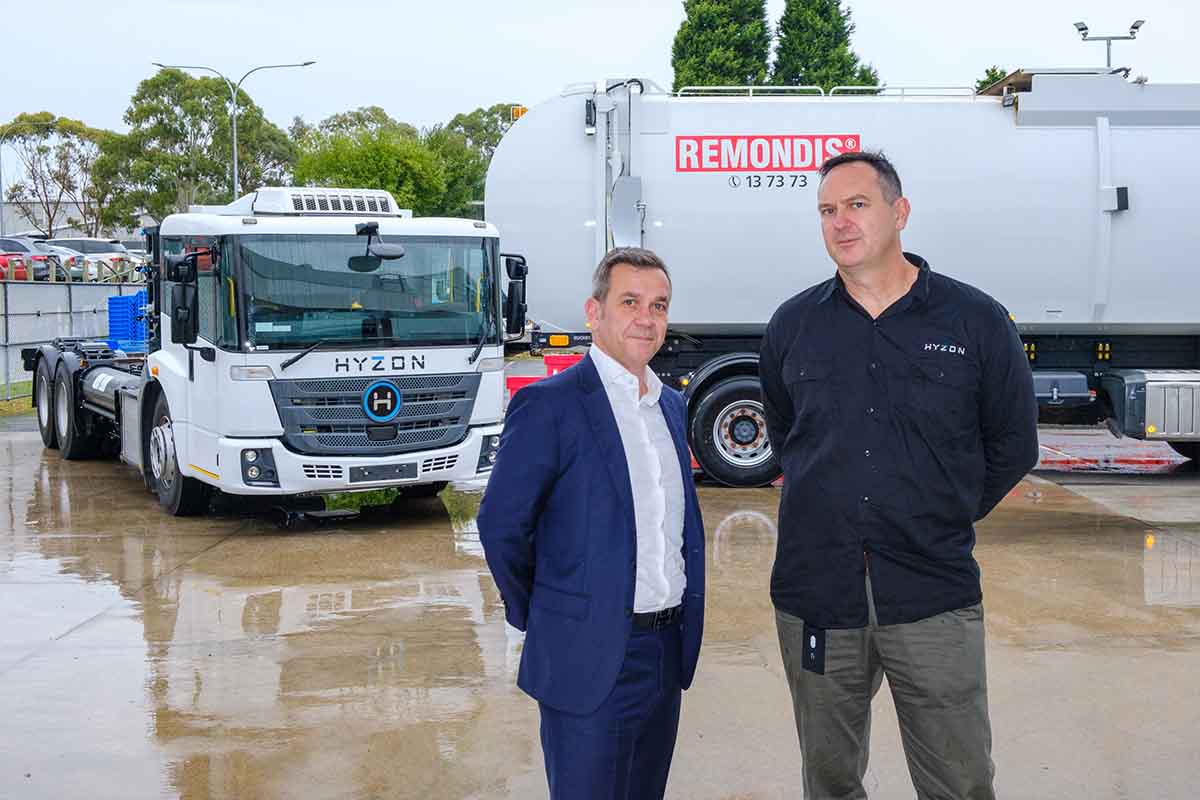 Remondis Australia to trial first Hyzon waste truck