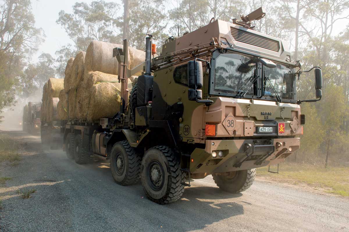 Army provides pathway into truck driving career