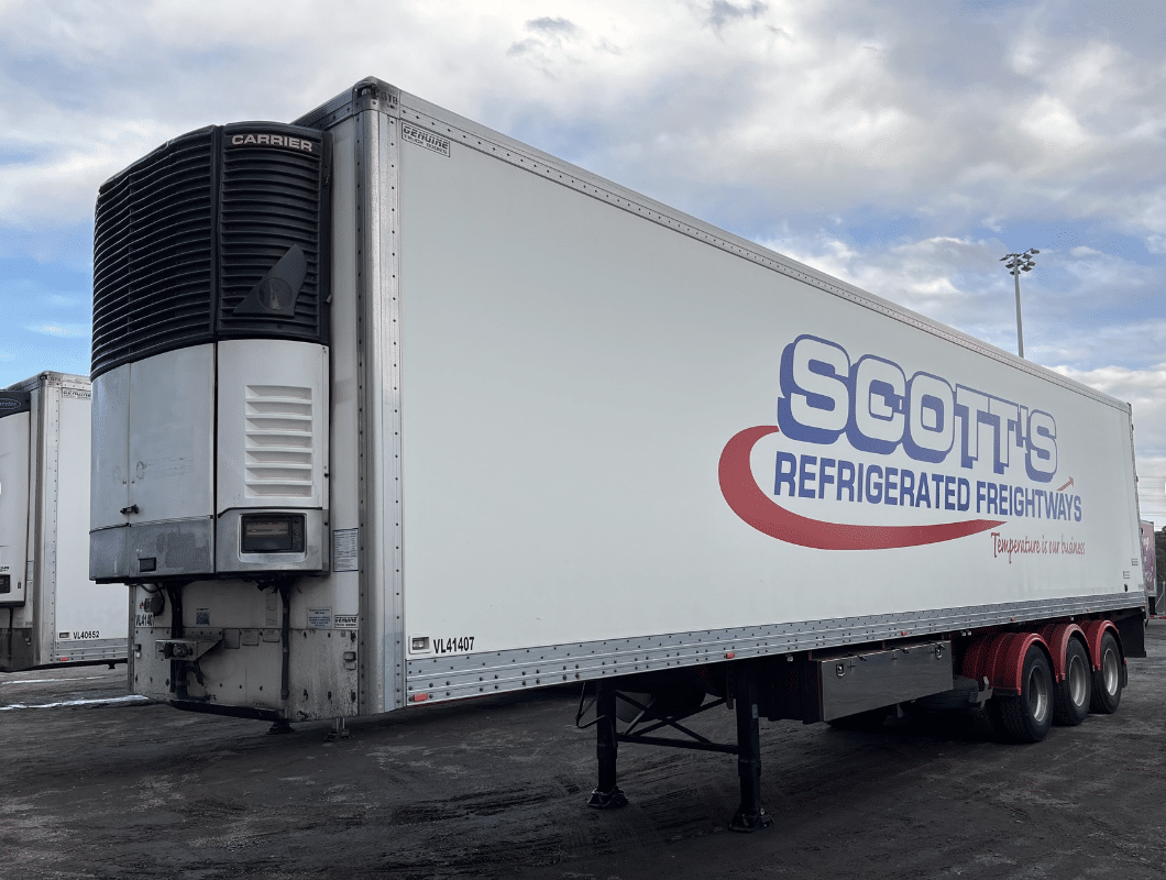 Scott's Refrigerated Logistics' remaining fleet goes up for sale
