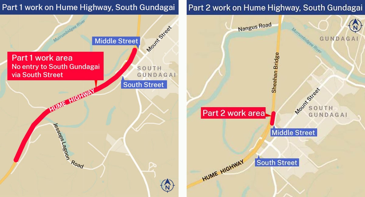 Further $6 million in upgrades to begin at Hume Highway near Gundagai