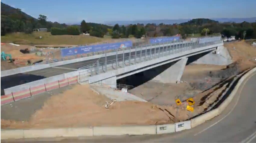 New bridge opens as part of $232 million Great Western Highway upgrade ...