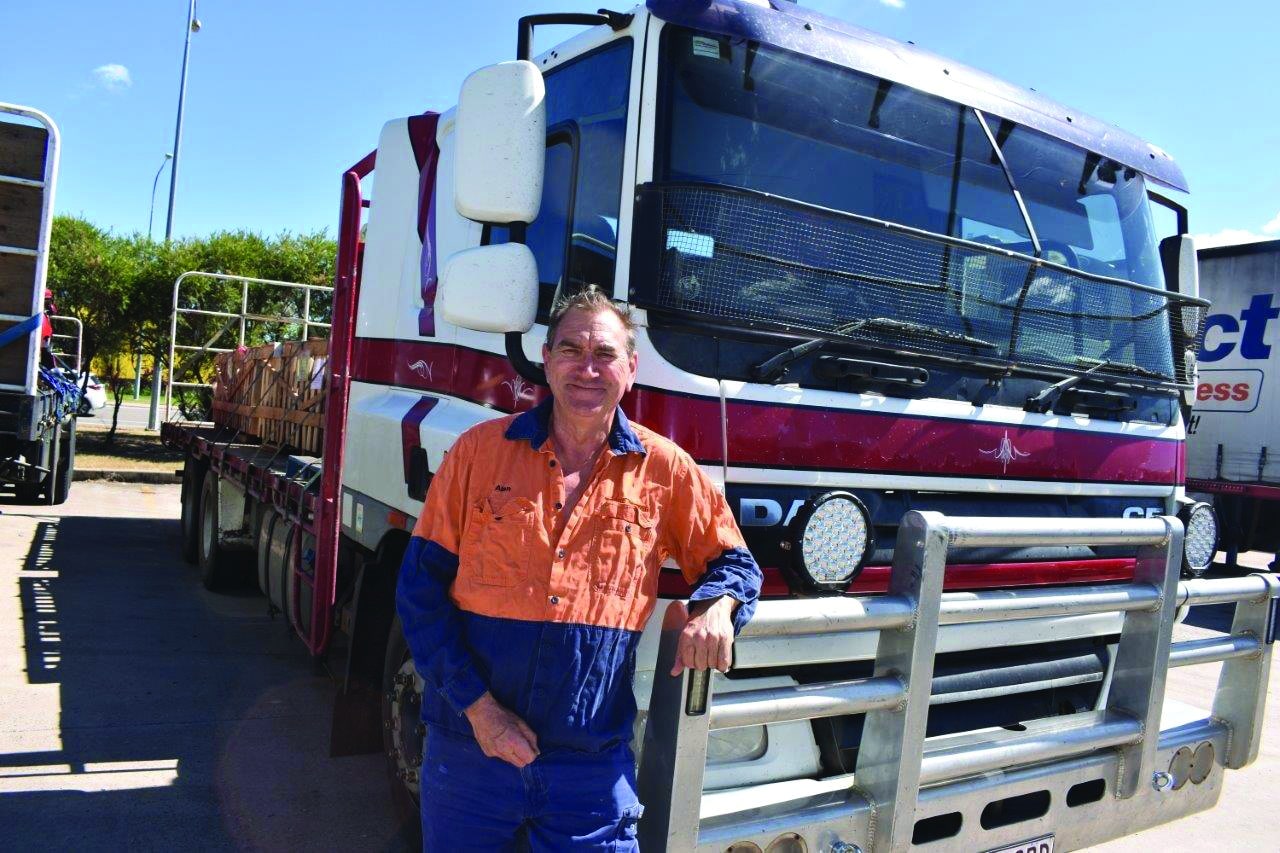 Truckie is living life to the fullest in scenic Tablelands