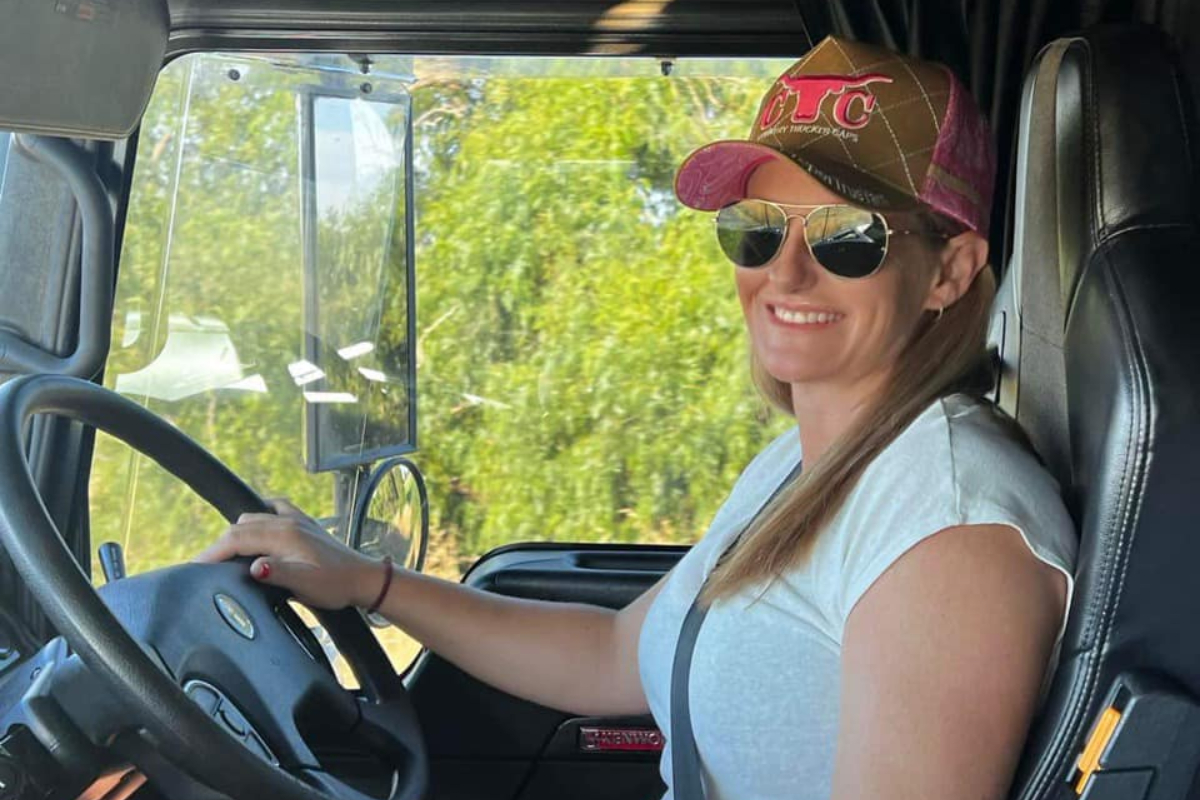 Hard-working mum overcame odds to run successful trucking company
