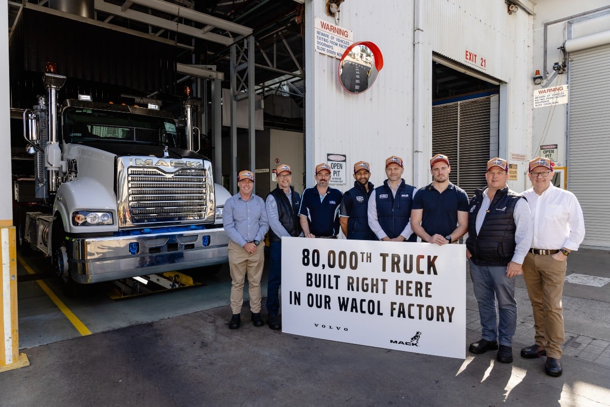 Mack Trucks Australia delivers 80,000th Wacol-built truck