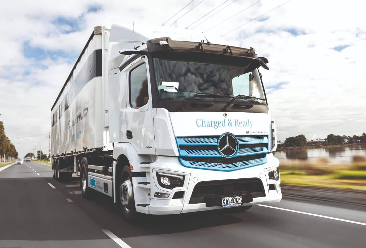 Silence is golden in new eActros prime mover