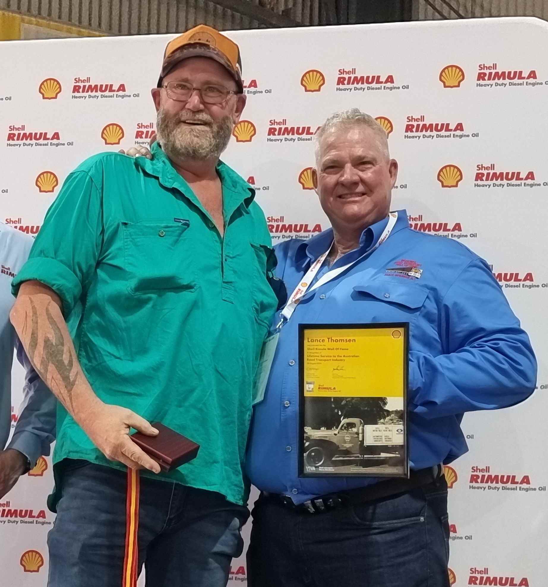 Fifty-four trucking legends added to hallowed wall in Alice Springs