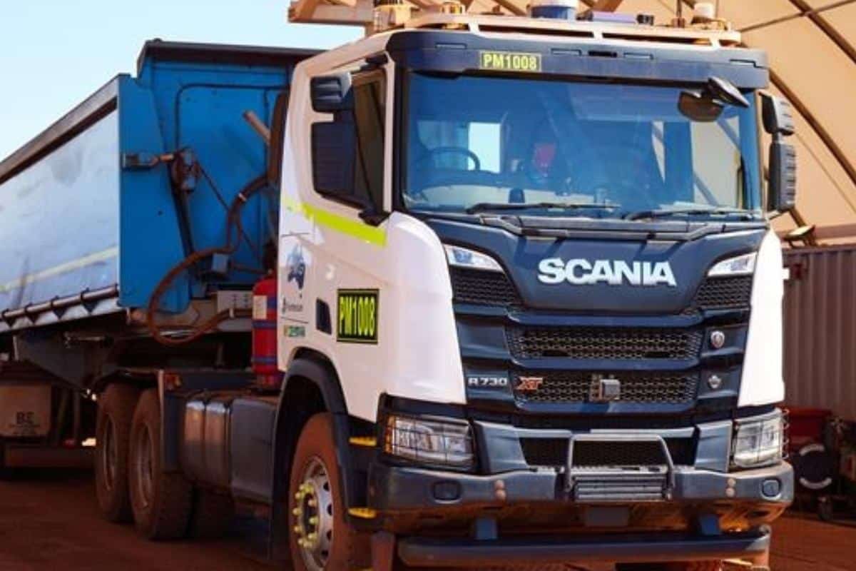 Scania teams up with Fortescue to create autonomous road train