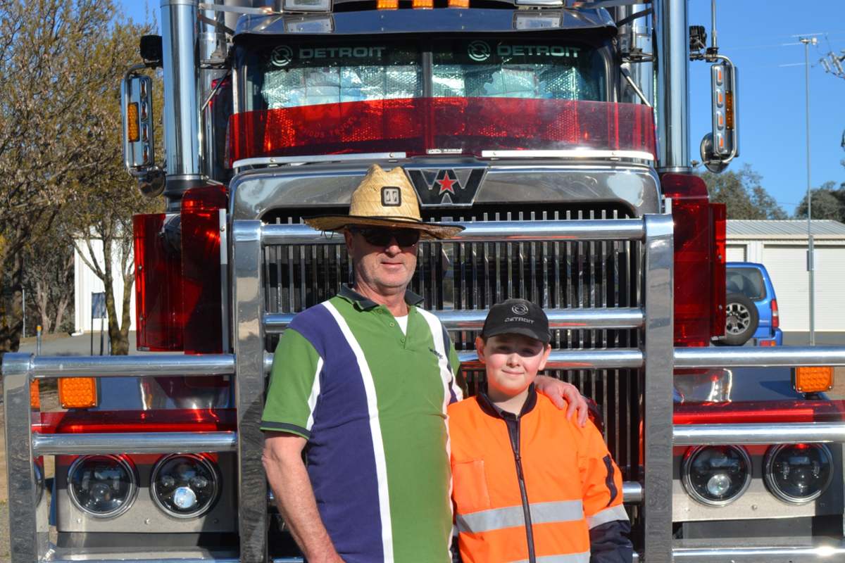 Western Star up front, five-star out back