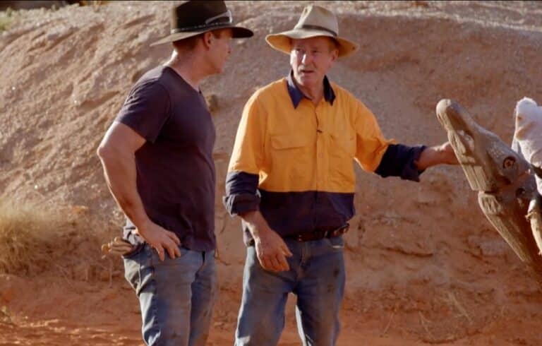 Steve Grahame comes to the rescue in Australia’s largest ever amethyst find
