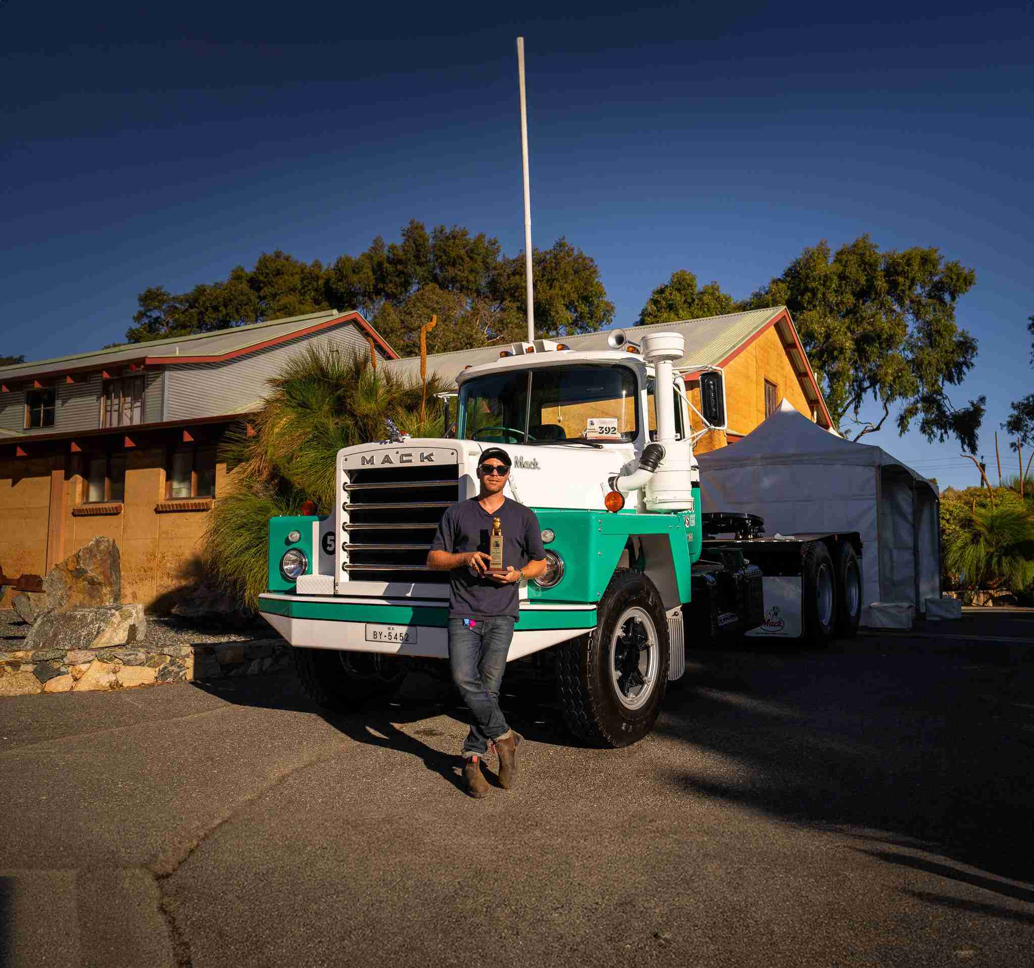 Lovingly restored Mack a tribute to WA transport legend