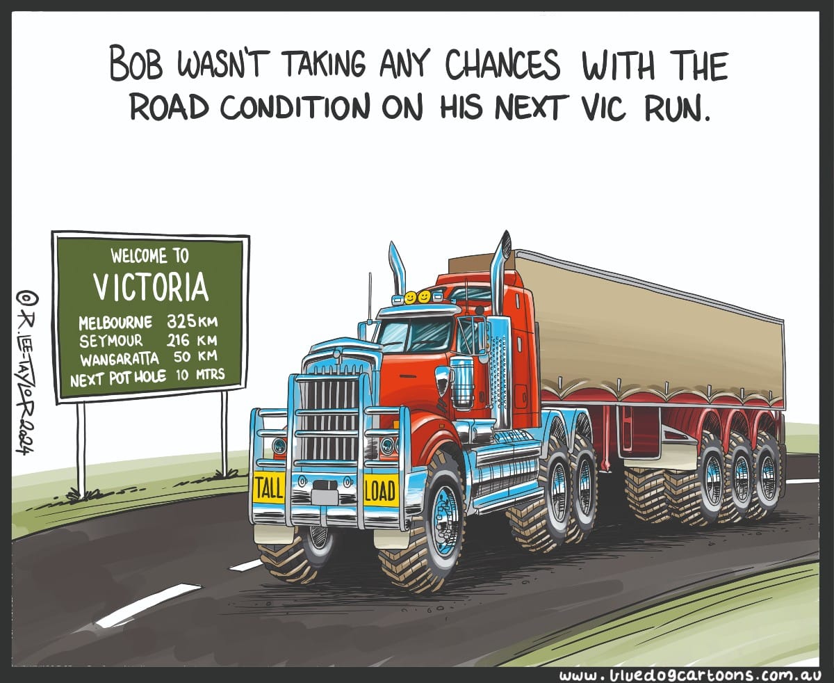 Looking back at 2024 in trucking cartoons