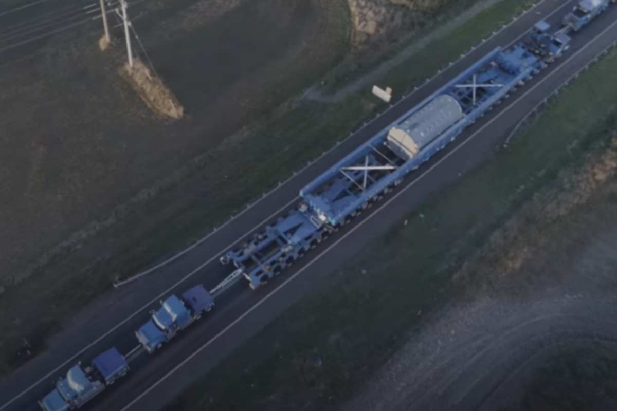 'Significant disruptions' as 73m long superload is on the move
