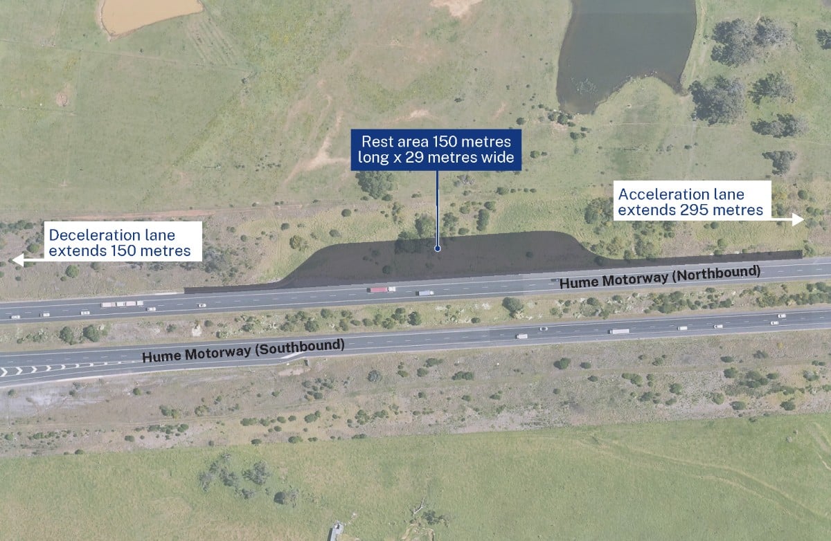 New rest area being built to replace closed ‘Dust Bowl’ parking bay
