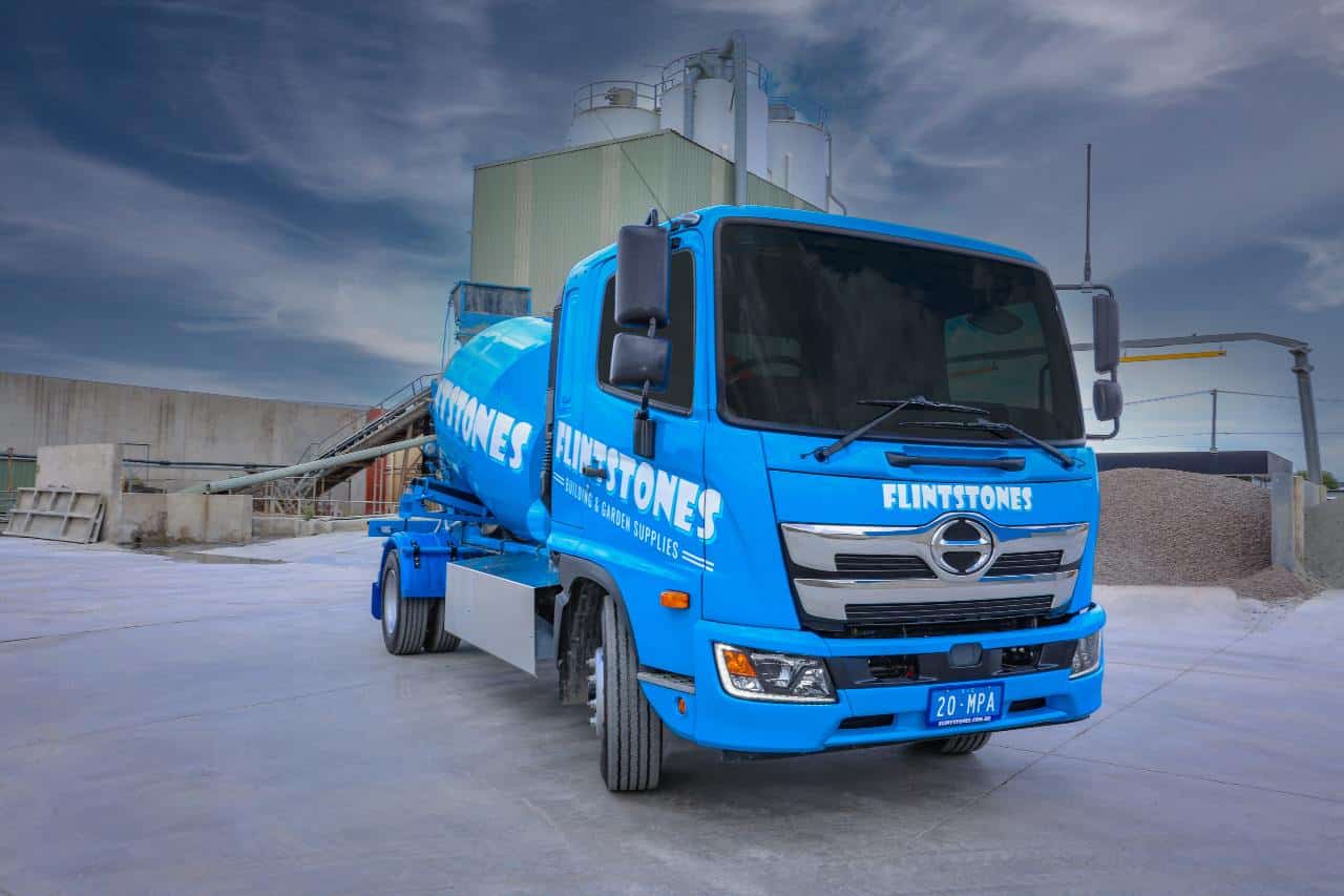 Yabba dabba do! Flintstones takes delivery of milestone truck