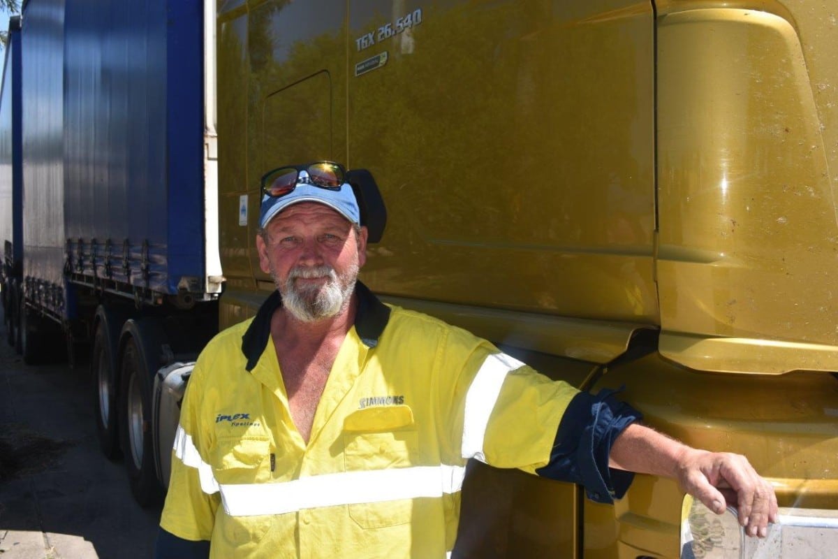 A lifetime behind the wheel for veteran truck driver