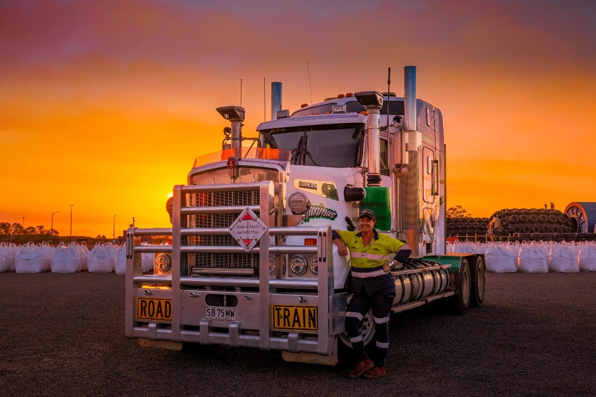 Outback truckie's dream career was a long time coming