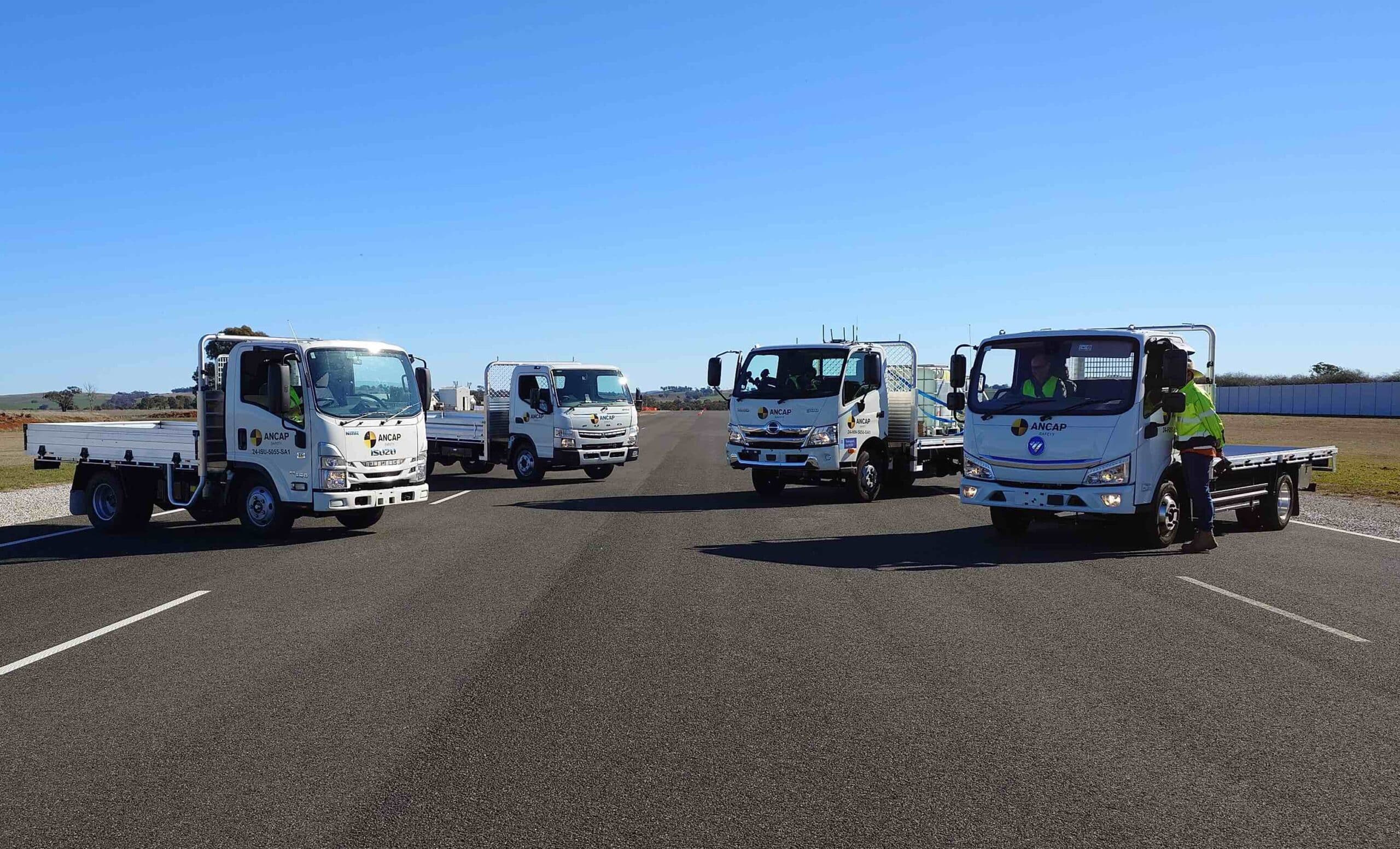 Best-selling light trucks assessed for safety in Australian first project