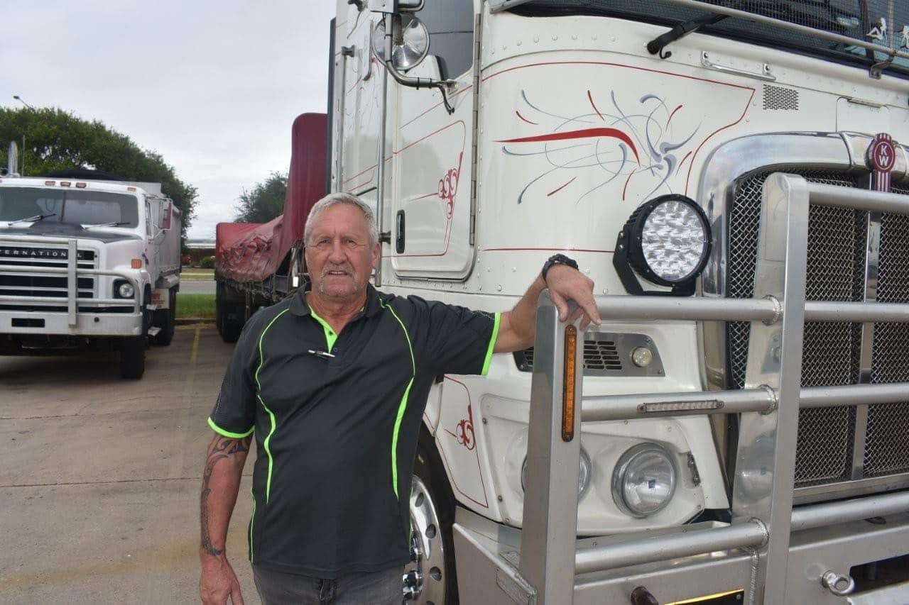 Veteran truckie on the road for over 45 years