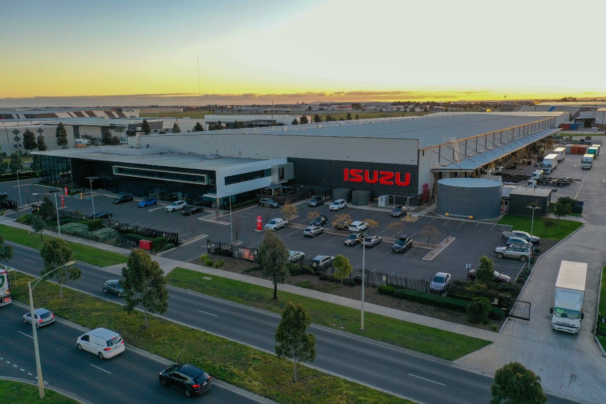 Parts infrastructure to support Isuzu's national network