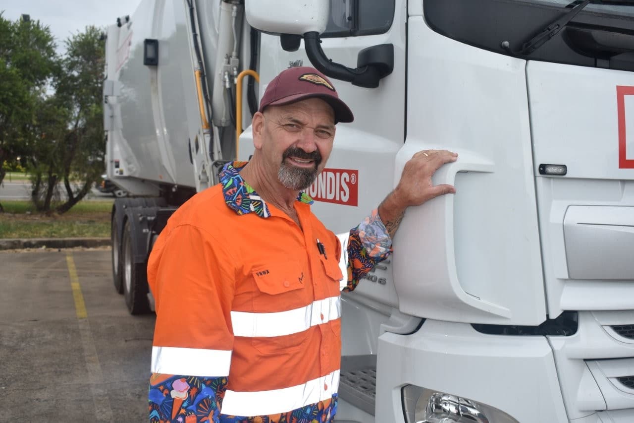 Veteran truckie hits the road for special motorbike ride honouring his son