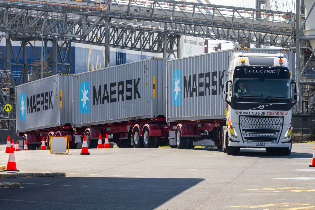 SEQH launches world-first electric road train
