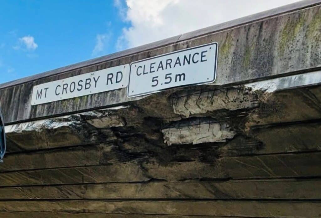 Mount Crosby Road overpass reopens this morning, but heavy vehicle ...