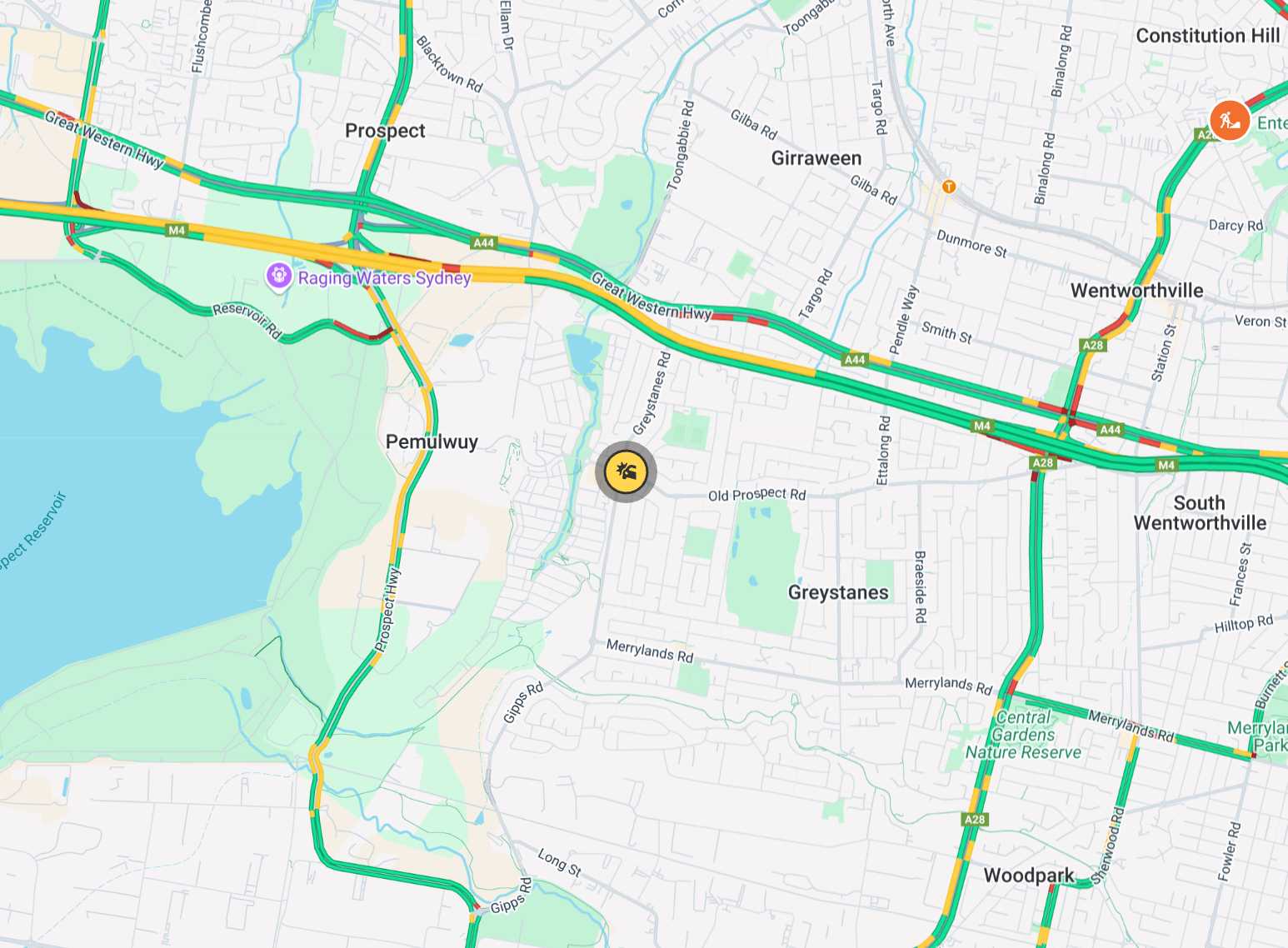 Passenger dies in two-truck collision in Sydney's west