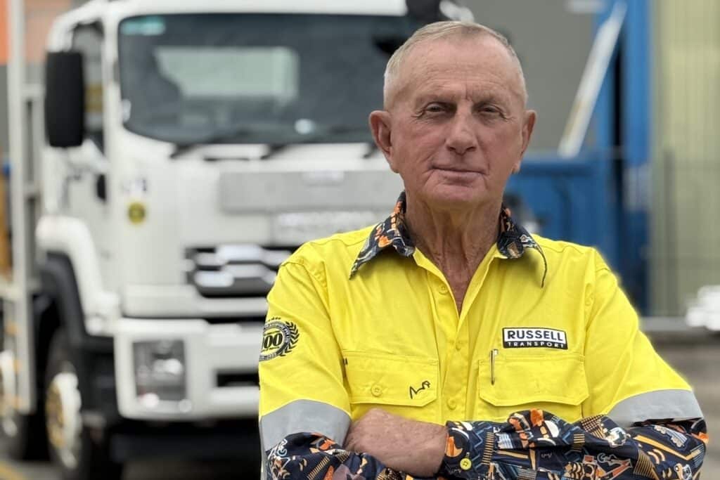 80-year-old driver at the same company for 54 years, and counting