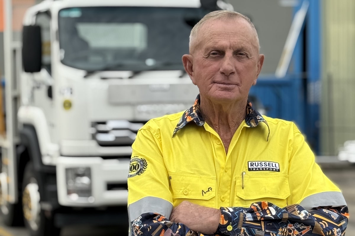 80-year-old driver at the same company for 54 years, and counting
