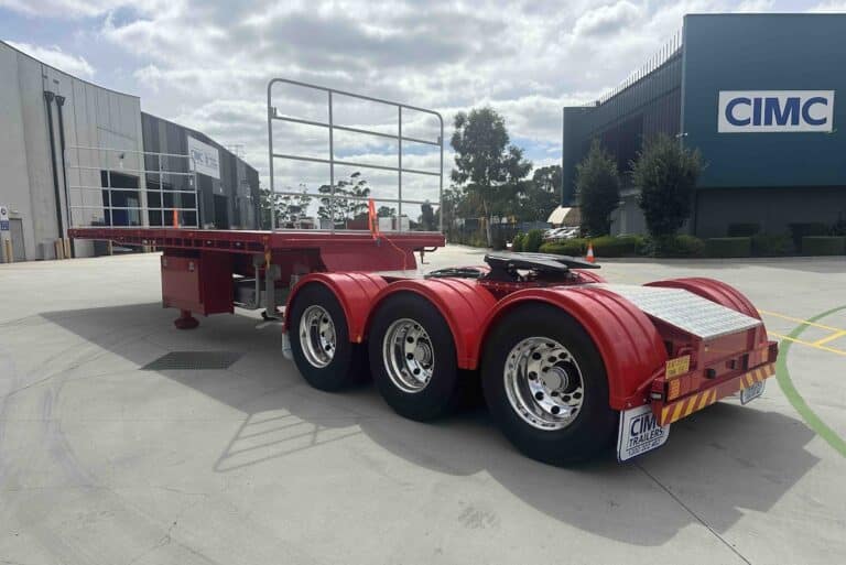 Driving Australia forward: The trusted strength of CIMC flat deck trailers