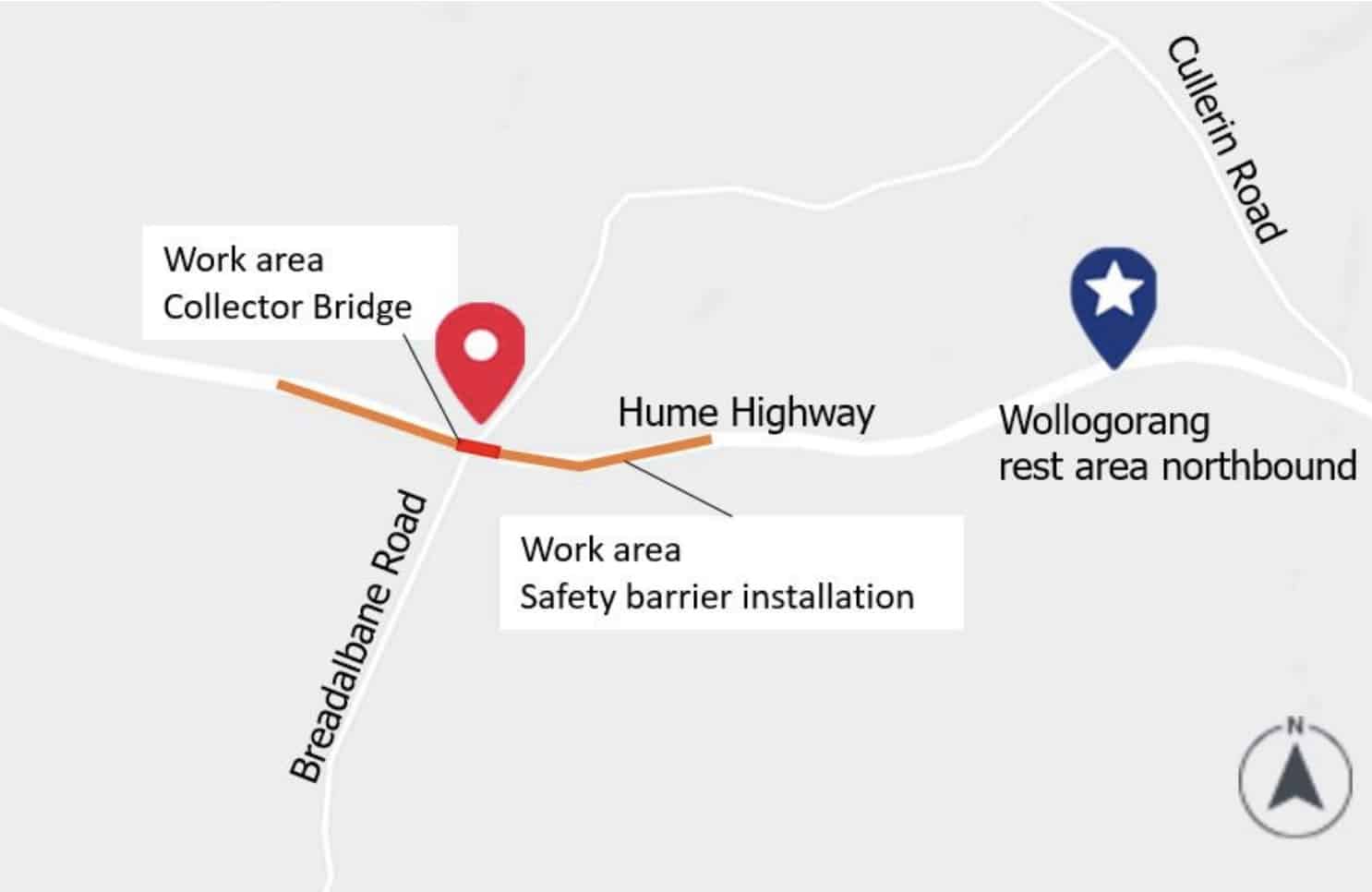 $3.6 million safety upgrade for section of the Hume