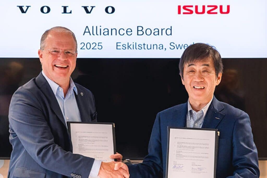 Volvo and Isuzu sign 'milestone' new strategic agreement