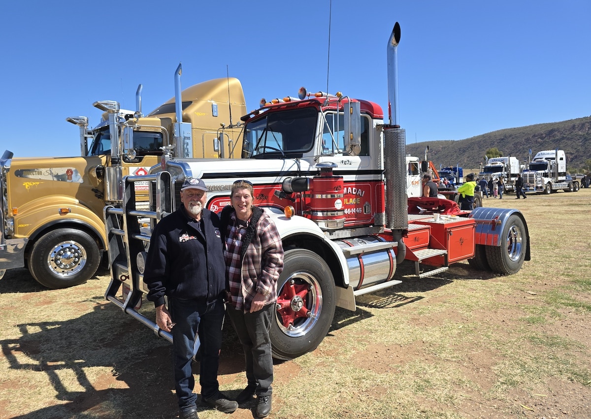 Truck parade impresses crowds during Festival of Transport