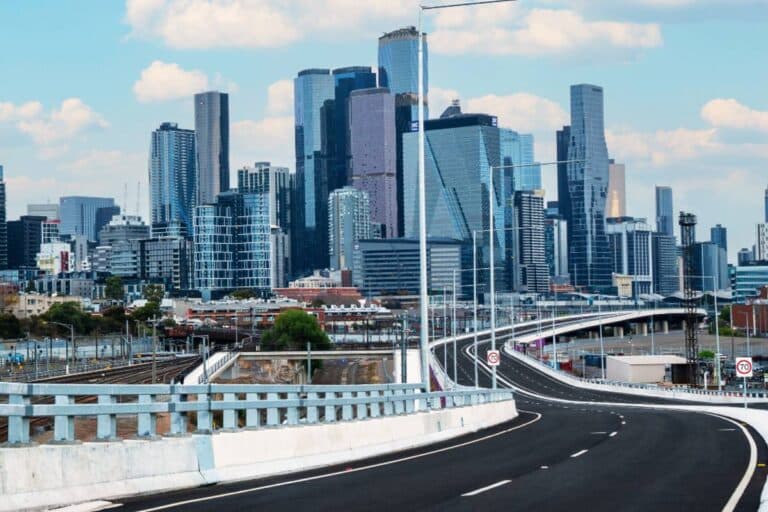 Toll-free Melbourne CBD bypass on track to open next month