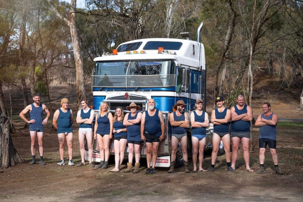 Truck driver calendar helping to get the conversation started around ...
