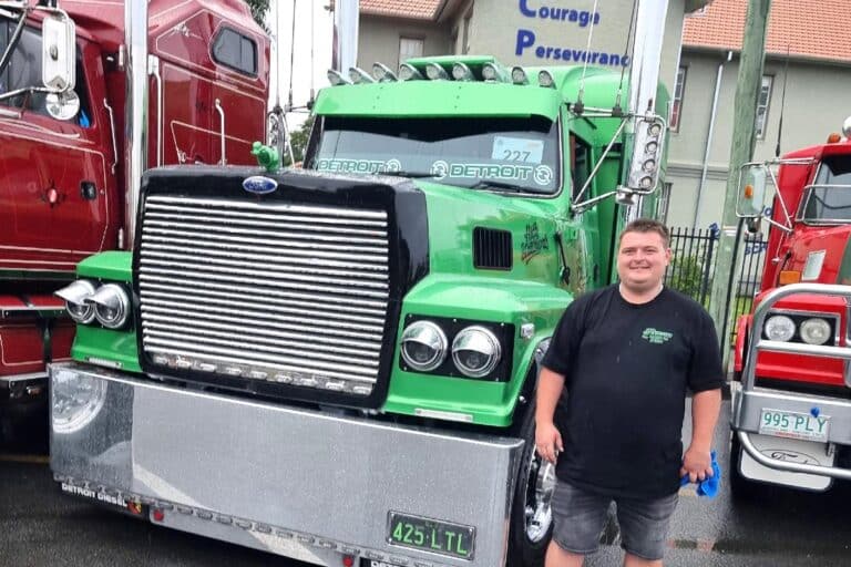 Young Louisville fan keeps dream alive with prized rig