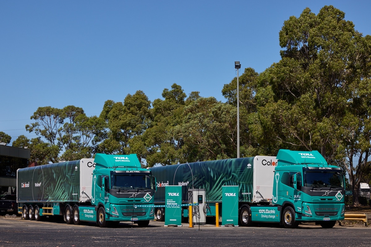 Toll Group adds new electric prime movers to service BlueScope Steel ...