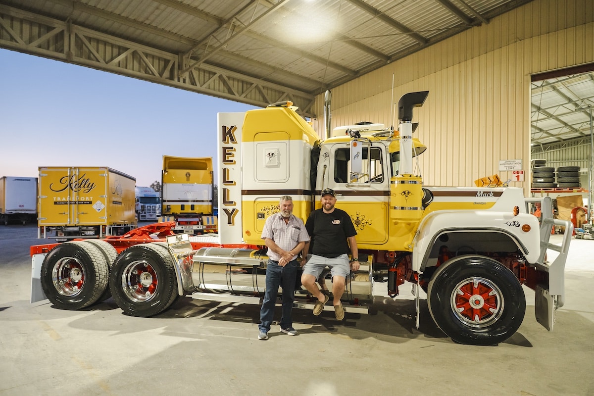 Retired operator reunited with a very special truck