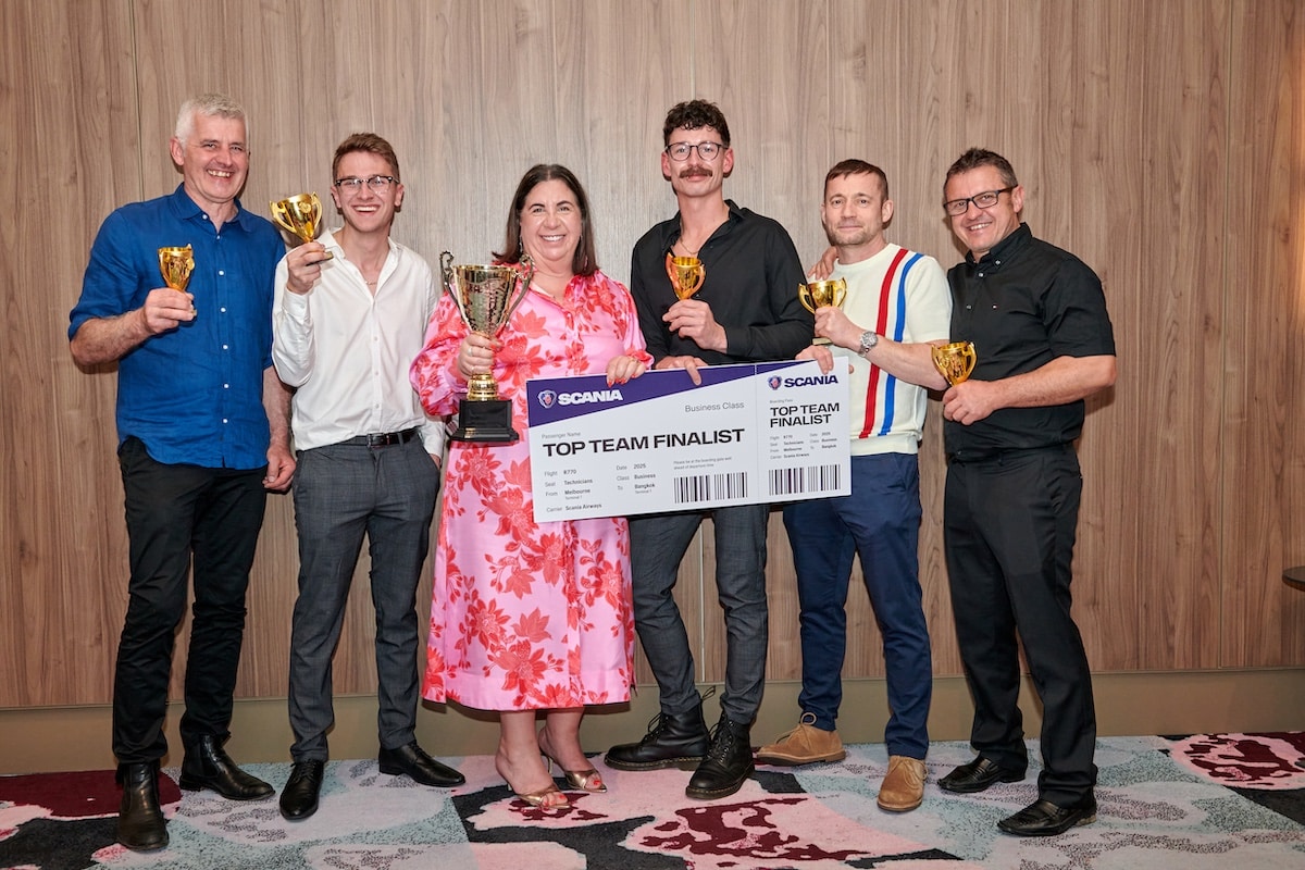 Victorian team secures place in Scania’s ‘Top Team’ Asian Regional finals