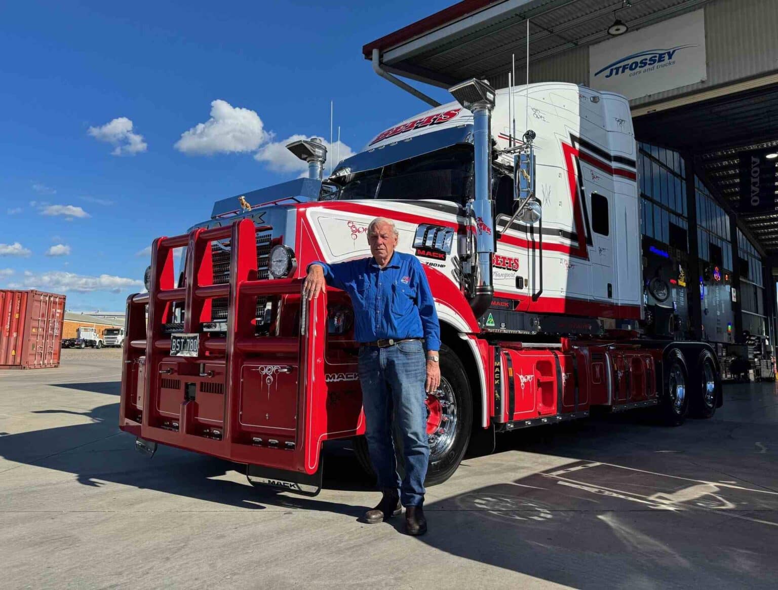 Big year of celebrations for Betts Transport duo